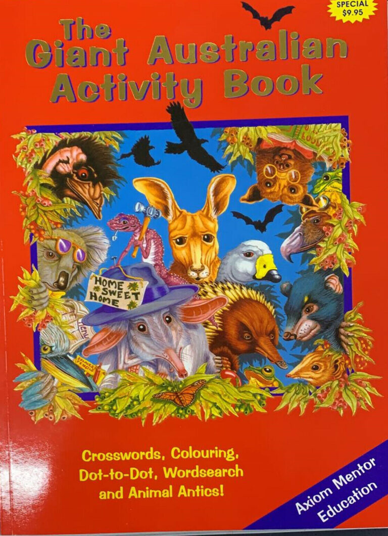 Giant Australian Activity Book, bind up | Axiom Publishing